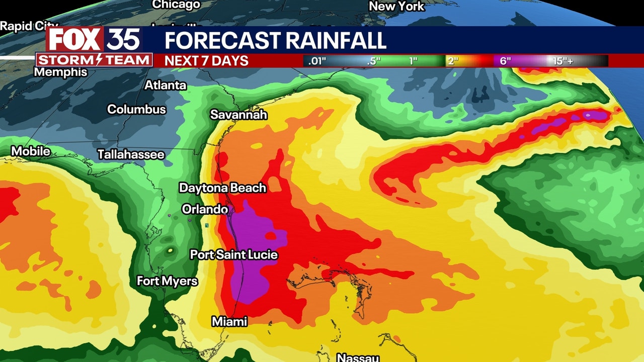 Orlando weather: Tropics bring scattered downpours, gusty winds ...