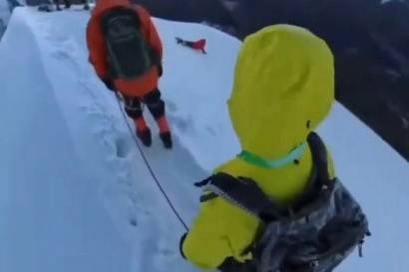 Mountaineer dies in 650ft fall while trying to take selfies on snowy ...