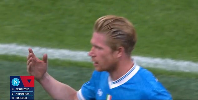 콘테, '월클 MF' 길들이기 실패?…KDB 노골적 분노 폭발→"엄한 데 화내지 말아야" 경고 '불화설' 터졌다