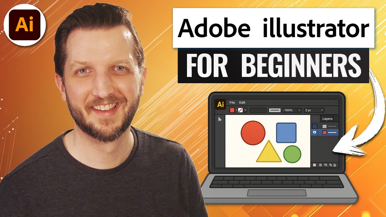 How To Use Adobe Illustrator - Beginner's Tutorial