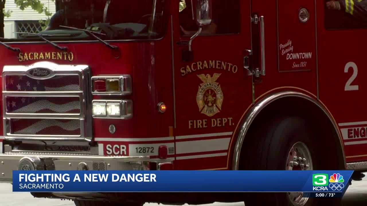 'This is a first:' Four Sacramento firefighters injured from toxic ...