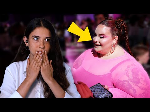 Obese Model Is Very Worried About Starving Kids