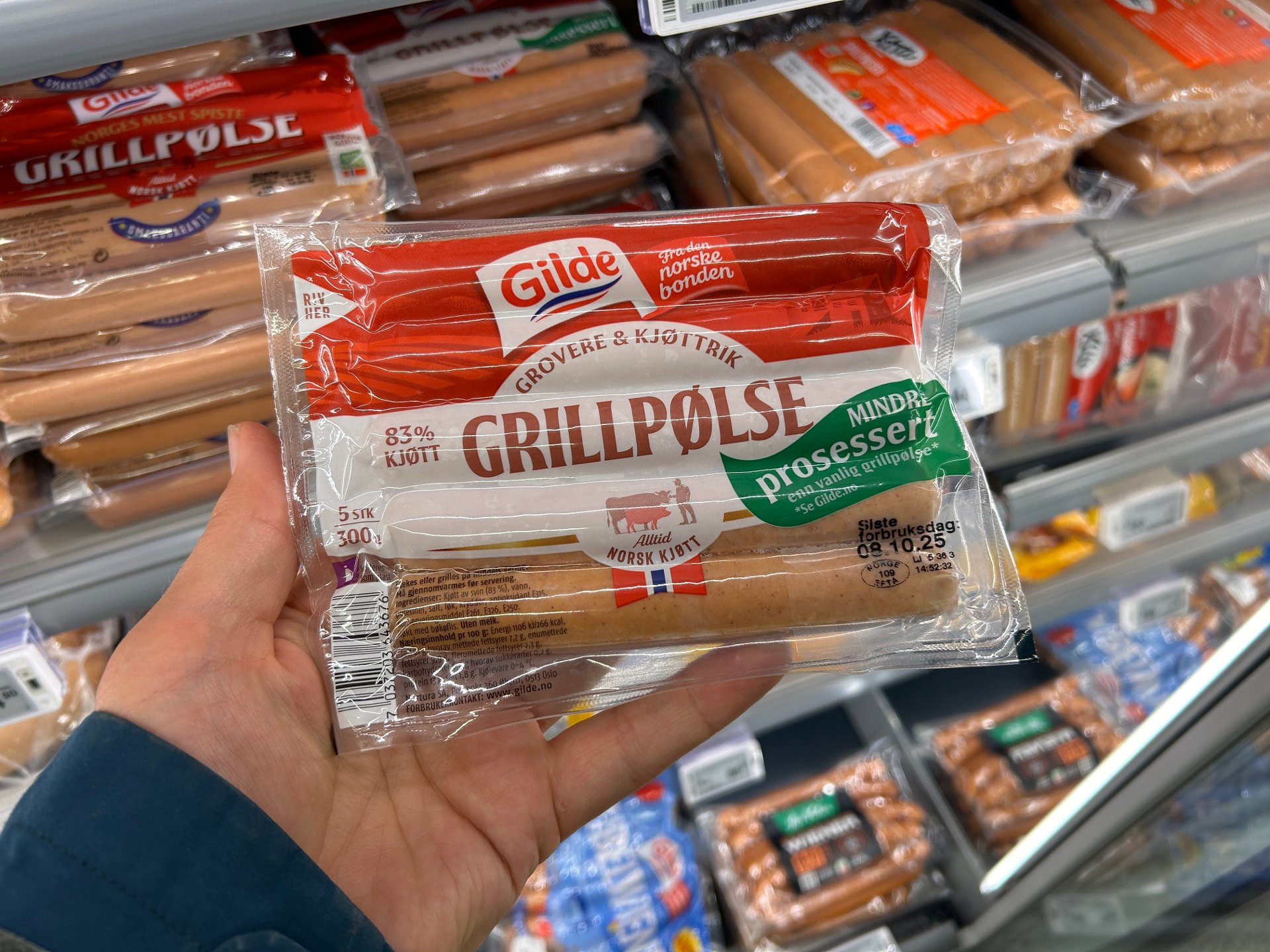 Slakter Gildes pølse-grep