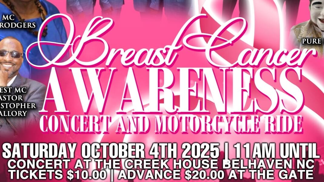 Breast cancer awareness concert and motorcycle ride