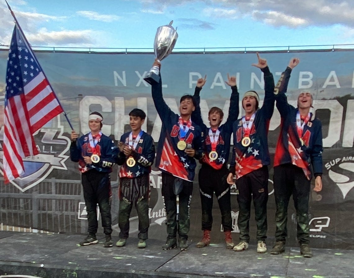 Tallahassee area teen travels to France, helps USA win paintball world ...