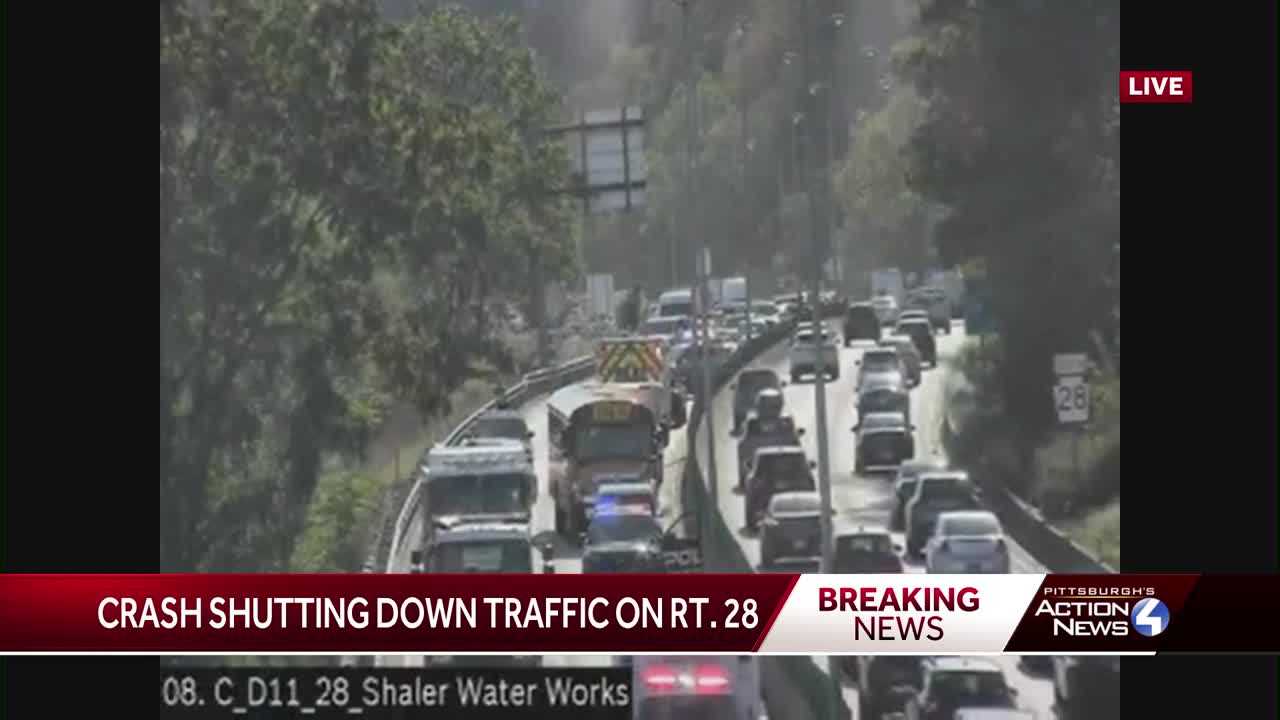 Delays expected after portion of Route 28 reopens after crash Tuesday