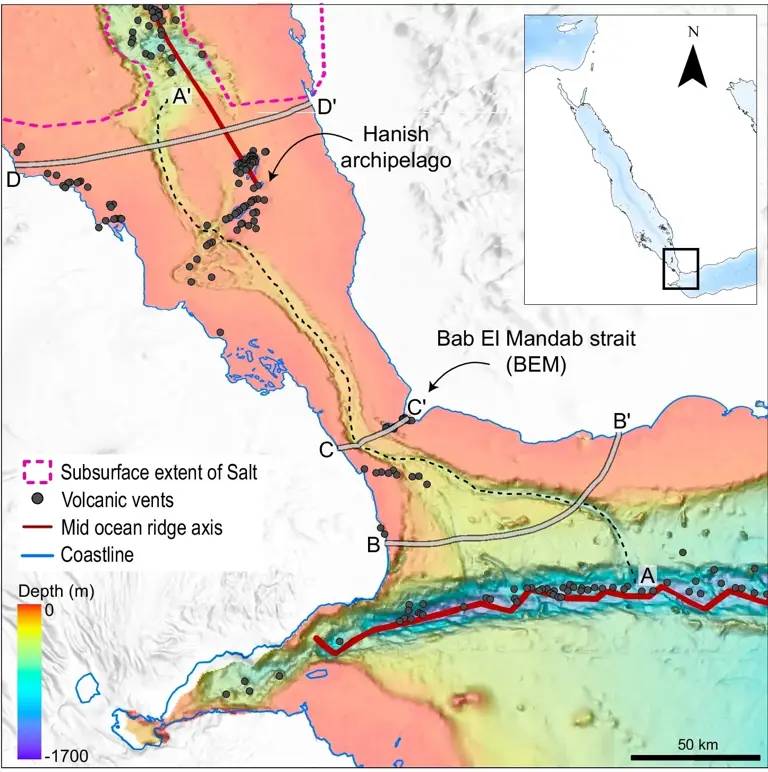 The Red Sea was completely dry before a massive Indian Ocean flood ...