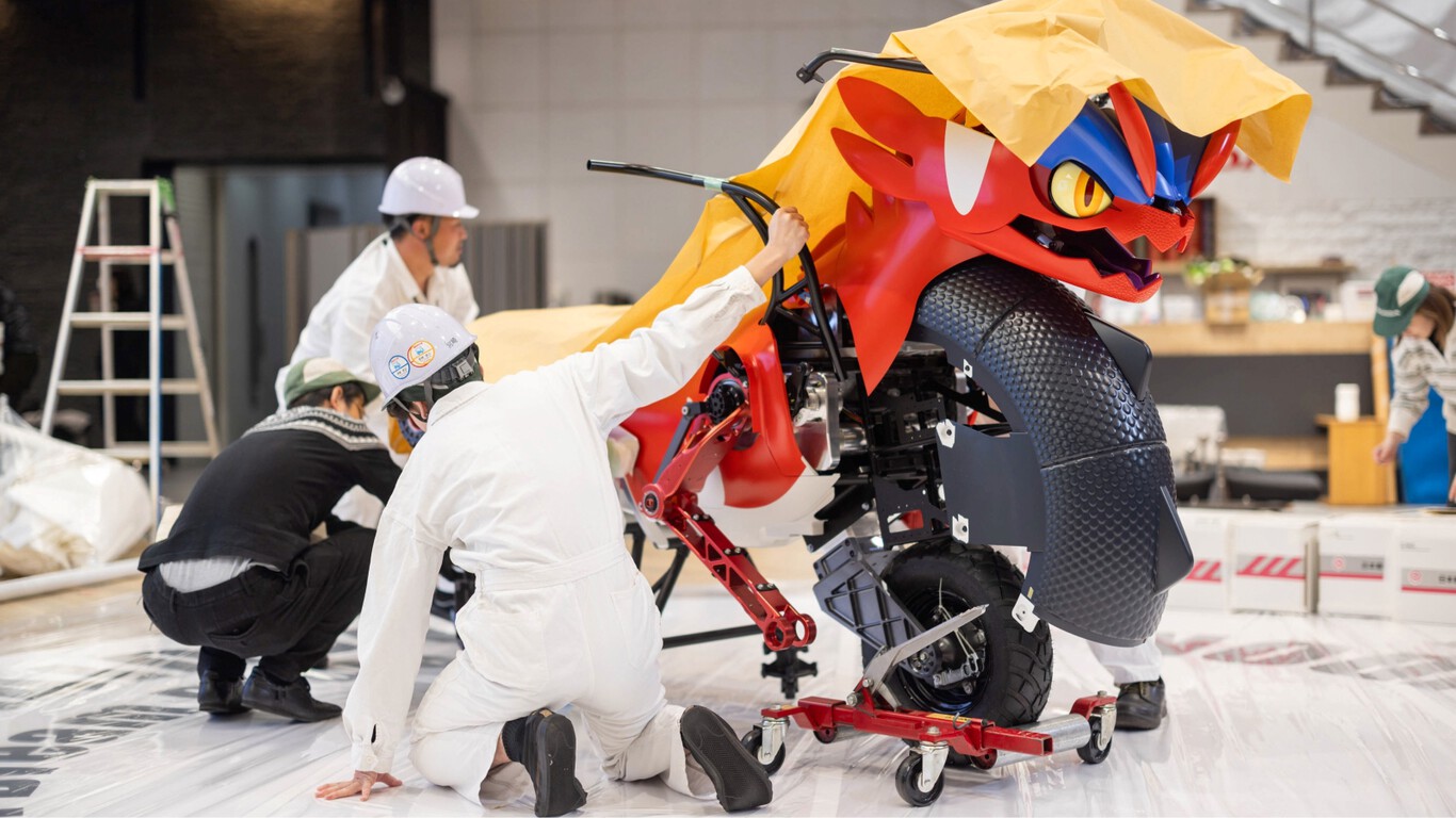Honda convirtió un Pokémon legendario en una motocicleta real y funcional