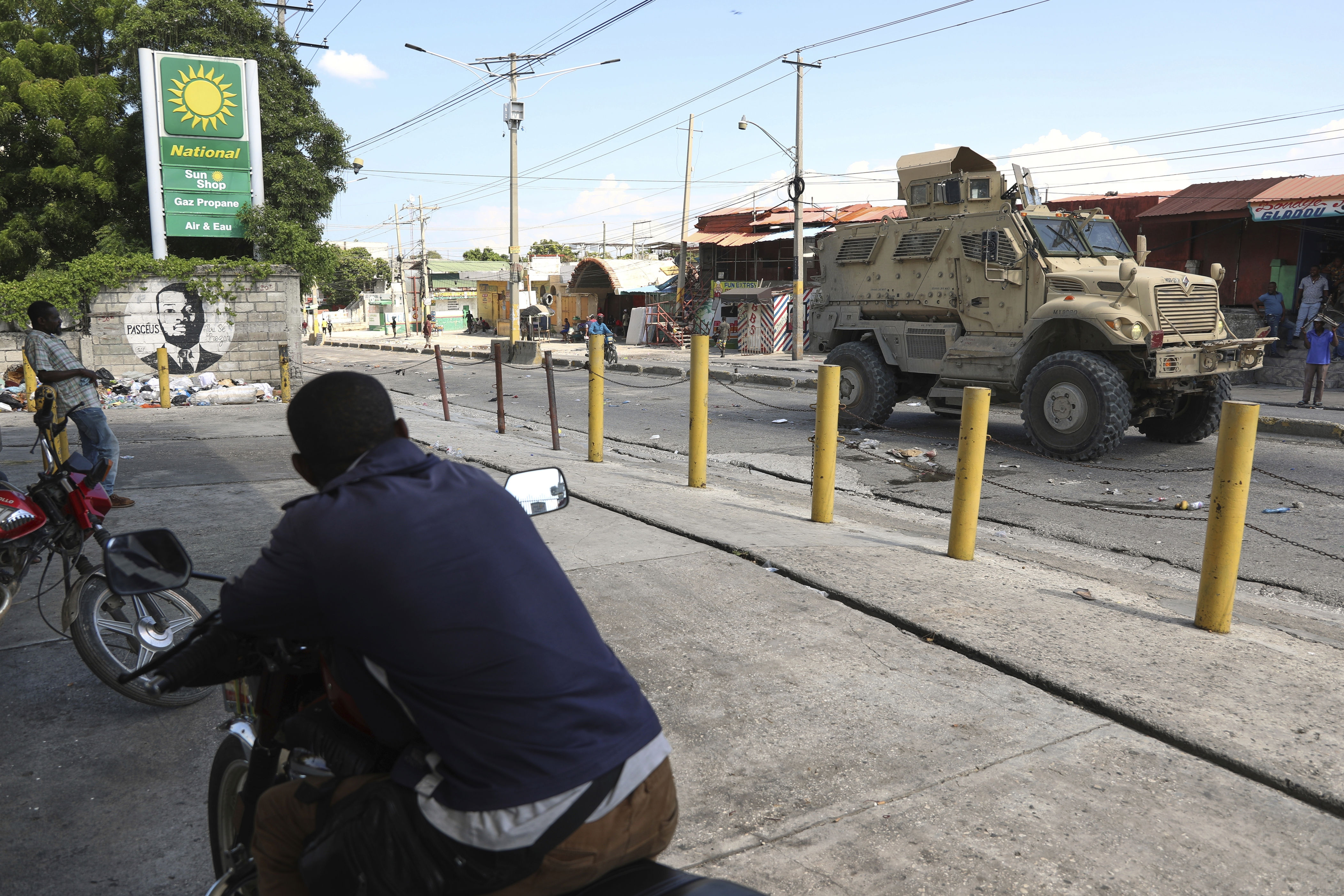 U.N. approves militarized force to take on Haiti’s gangs