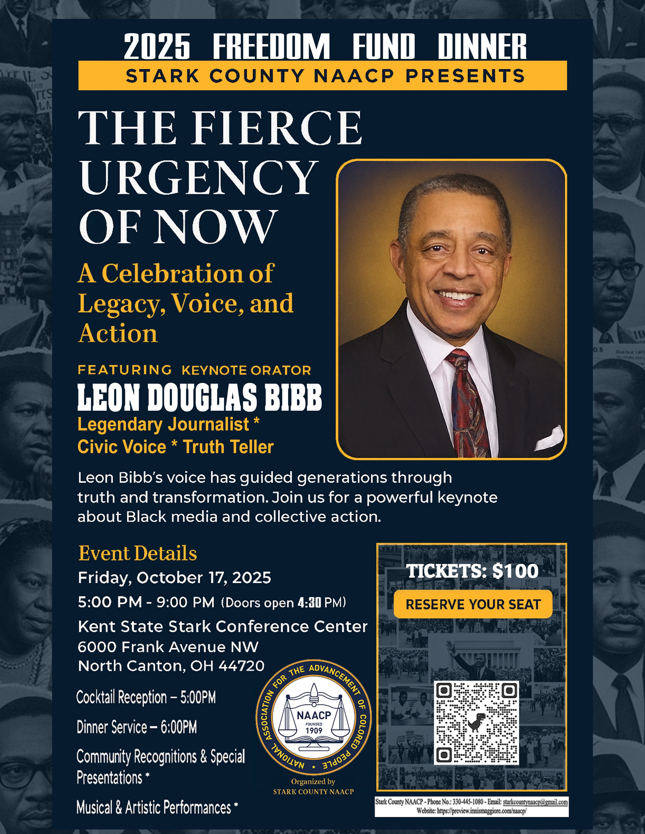 Leon Bibb, Ohio's first Black prime time news anchor, to speak at Stark ...