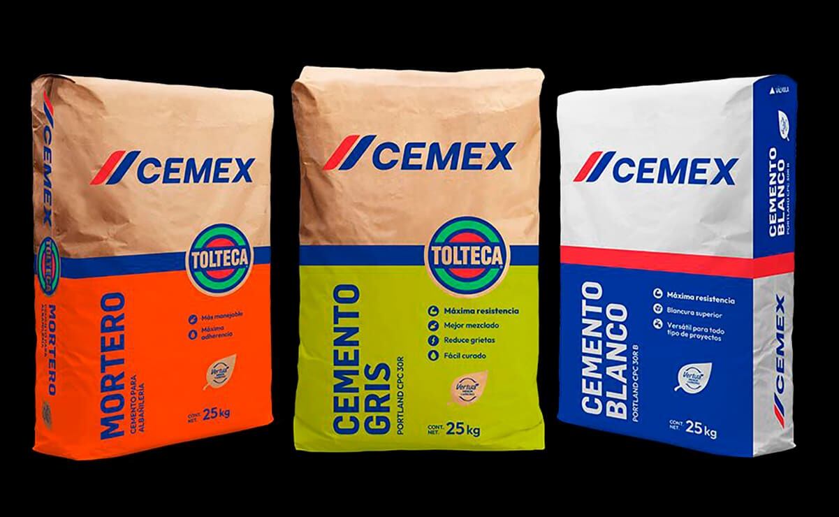 El nuevo diseño del saco de cemento de Cemex destaca el orgullo de la ...