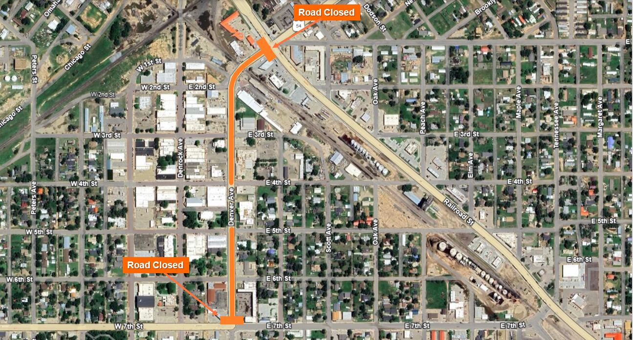 Traffic pattern change coming to Dalhart construction project