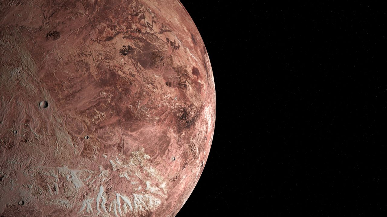 James Webb telescope spies a 'farting' dwarf planet with fluorescent gas in the outer solar system