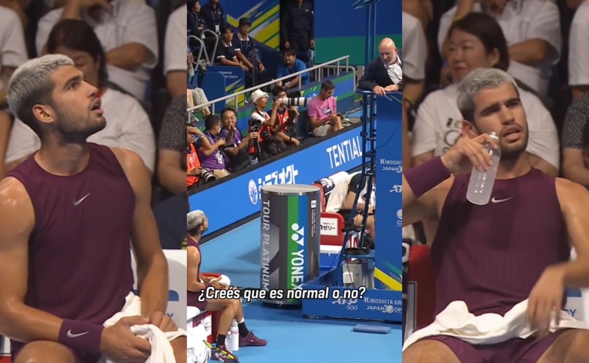 “Nunca jugaste tenis en tu vida”: la furiosa reacción de Carlos Alcaraz ...