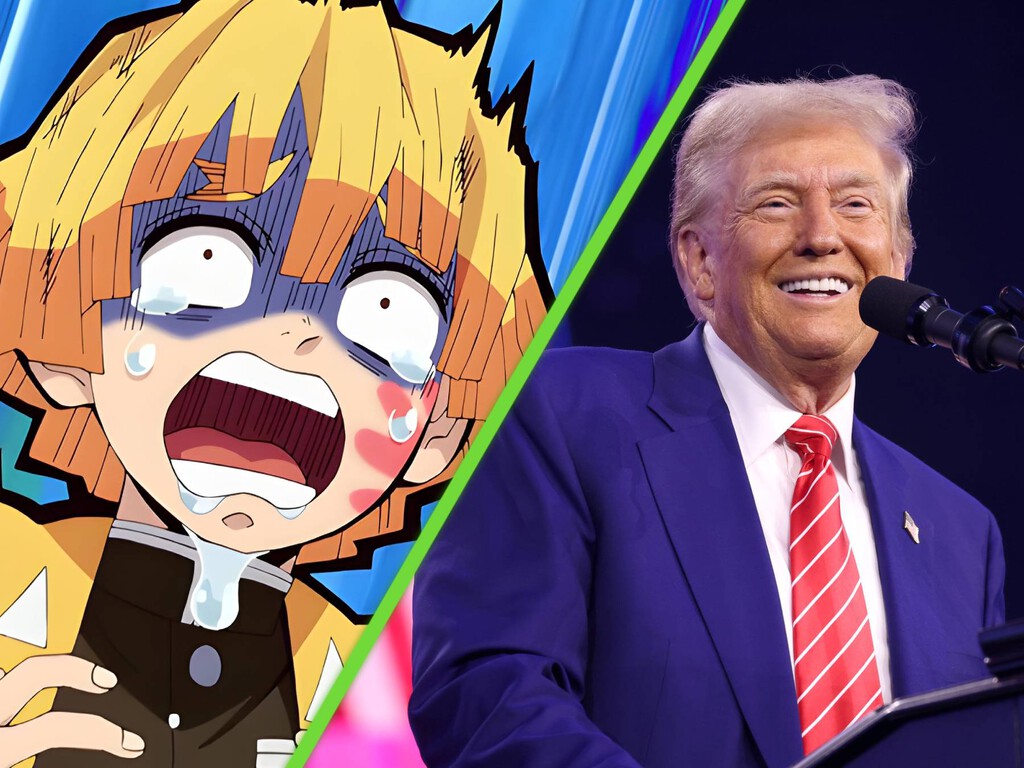 Mientras Demon Slayer es un éxito en EE.UU., Donald Trump tiene una ...