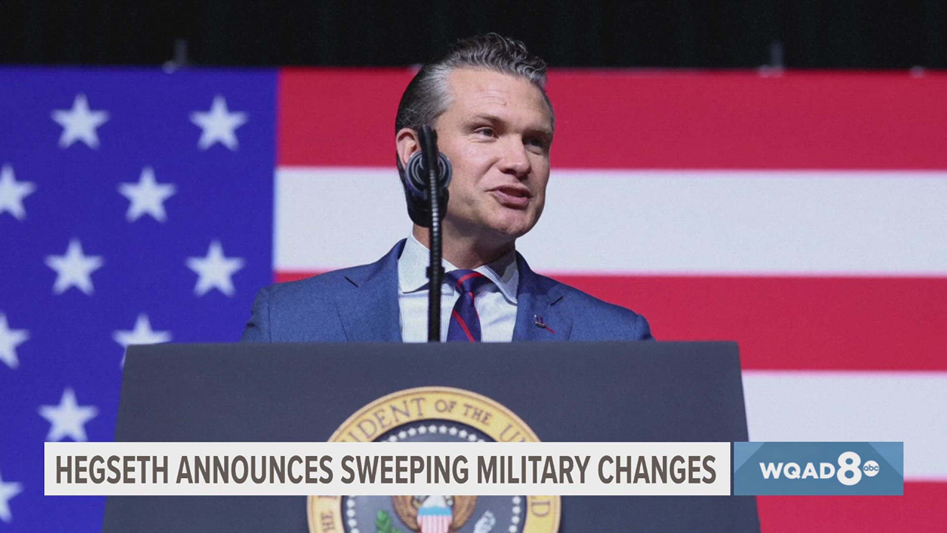 Trump and Hegseth declare an end to 'politically correct' leadership in ...