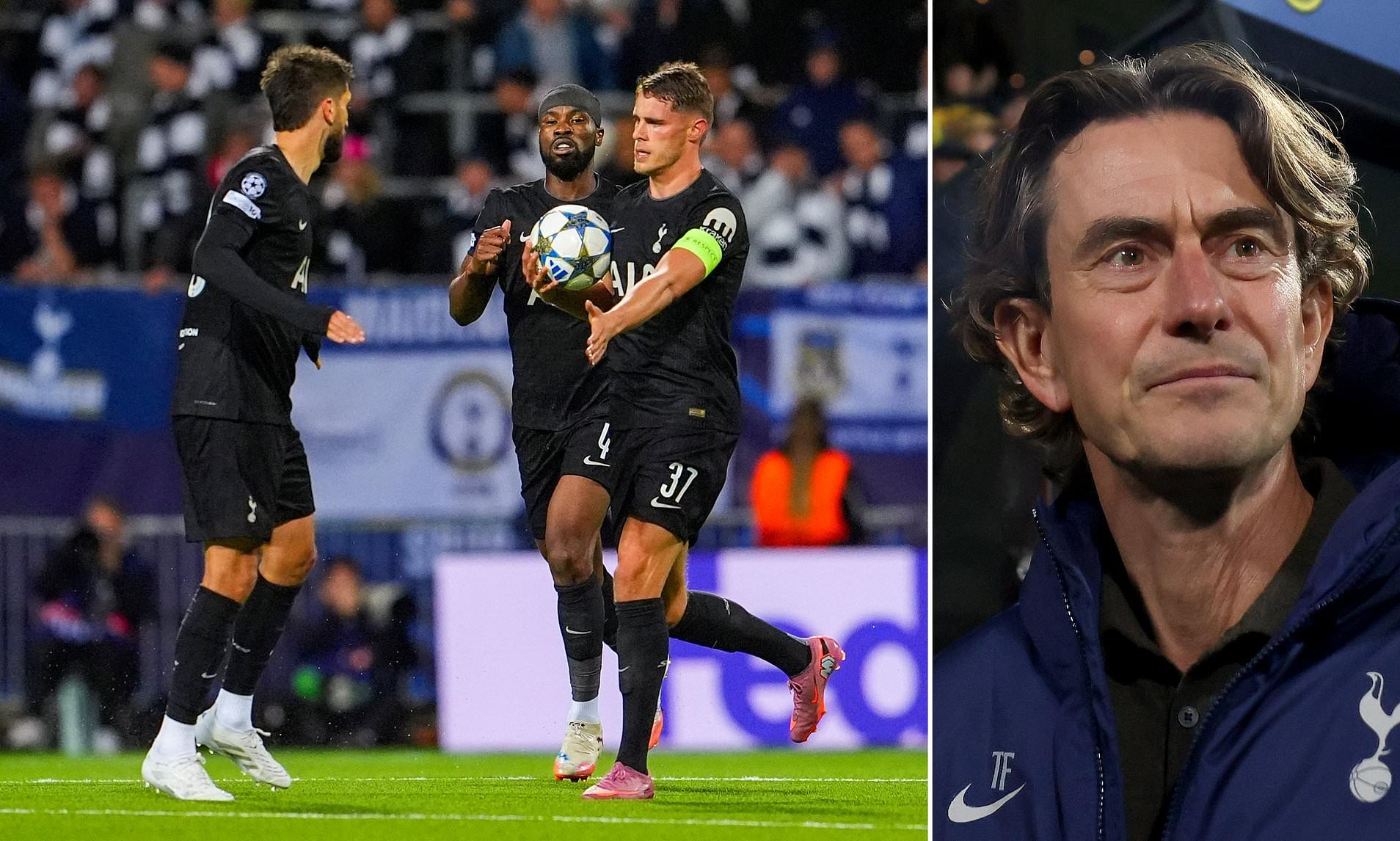 Bodo/Glimt 2-2 Tottenham VERDICT: Thomas Frank's Spurs caught cold on ...