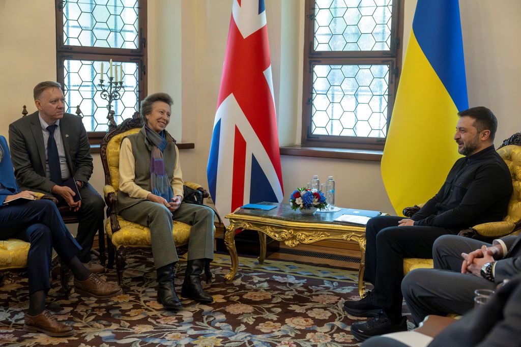 Princess Anne's incredibly poignant gesture during surprise Ukraine trip