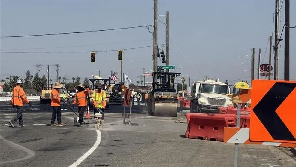 High-speed rail construction prompts Shaw Avenue closure
