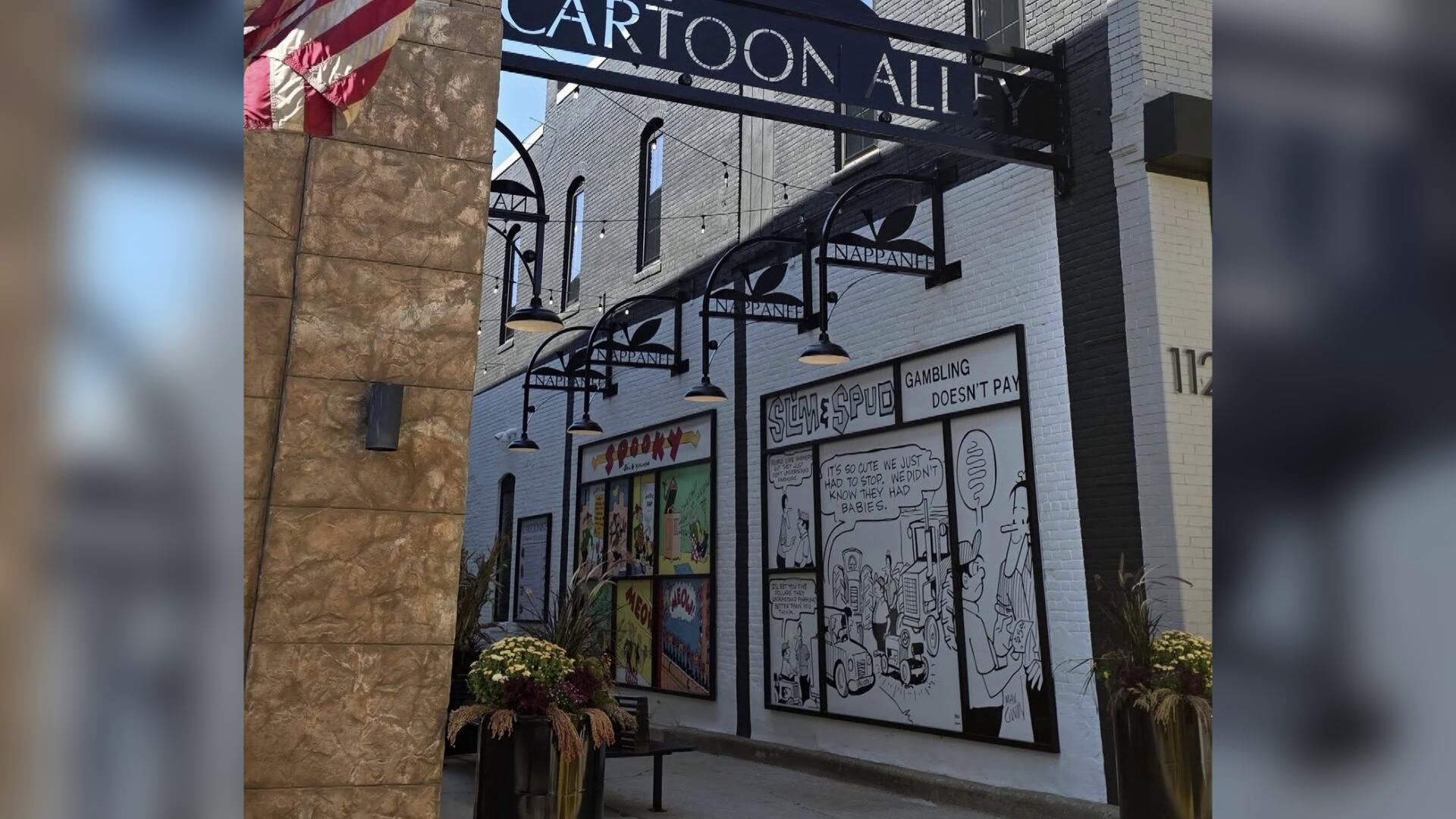 ‘Cartoon Alley’ set to open in downtown Nappanee