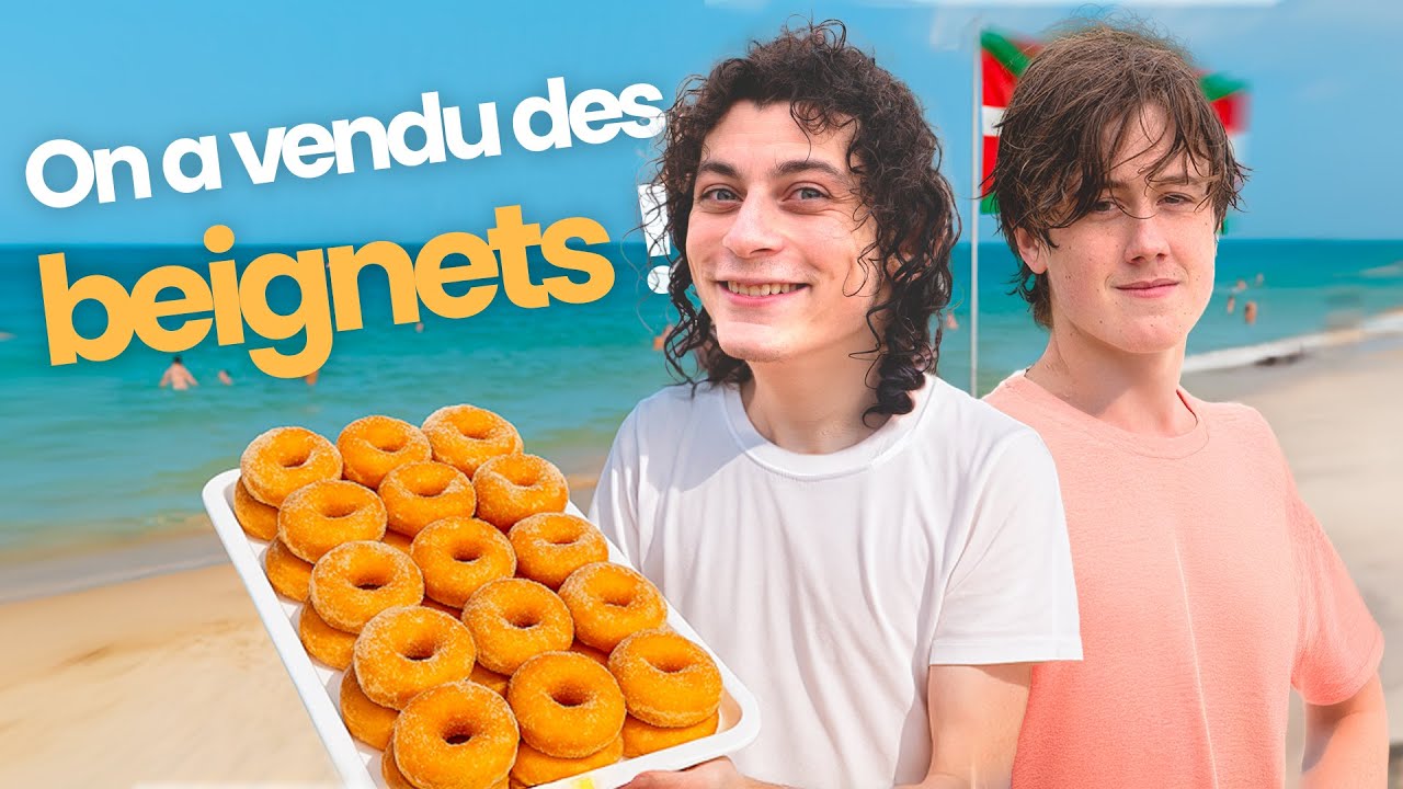 Je deviens vendeur de beignets à la plage