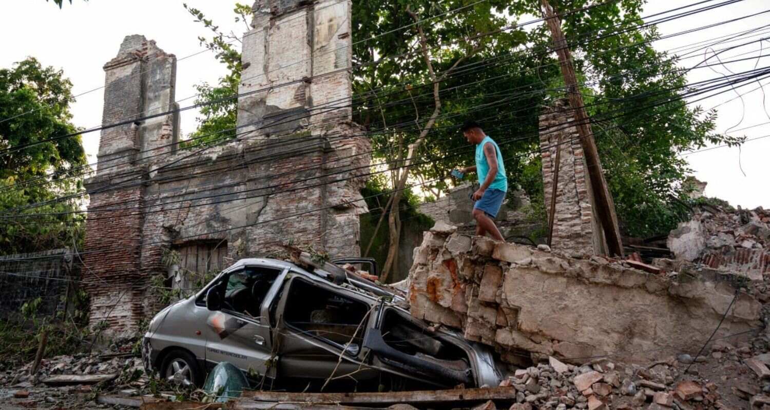 A powerful 6.9 magnitude earthquake struck off the coast of Cebu City ...