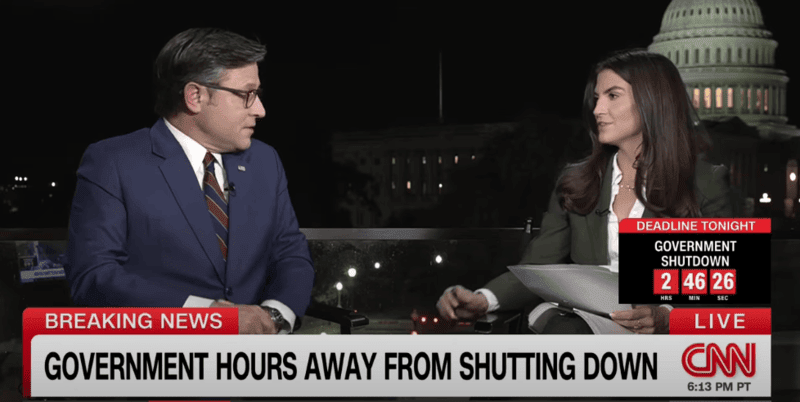 'Nonsense, look at the facts': Mike Johnson bristles during tense CNN ...