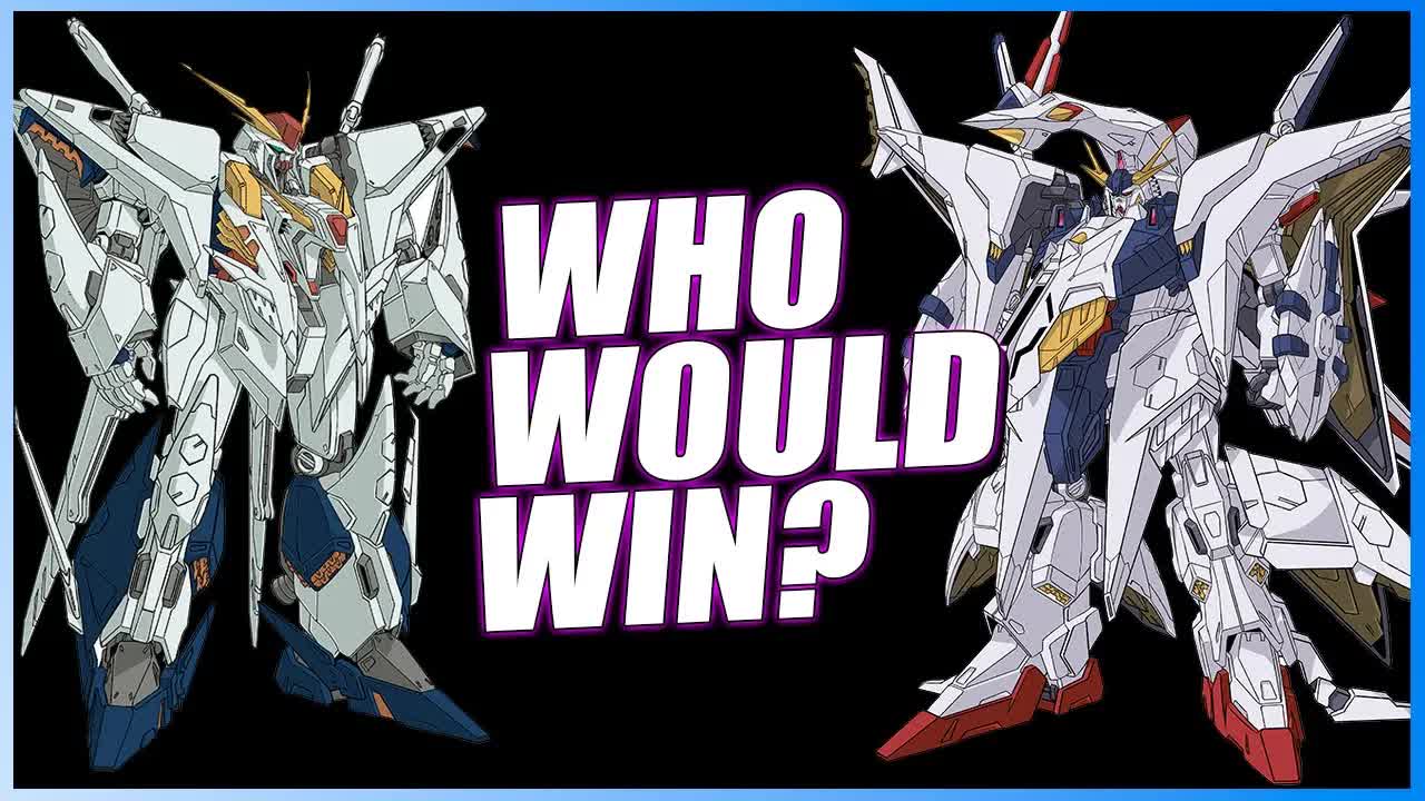 Penelope Gundam vs Xi Gundam comparison [UC lore]