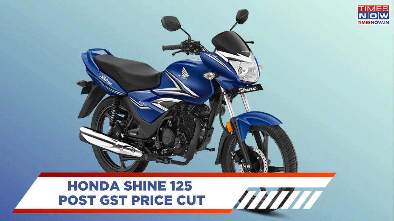 Honda Shine 125 Price Cut After GST 2.0 – Check New Rates Of Honda’s ...