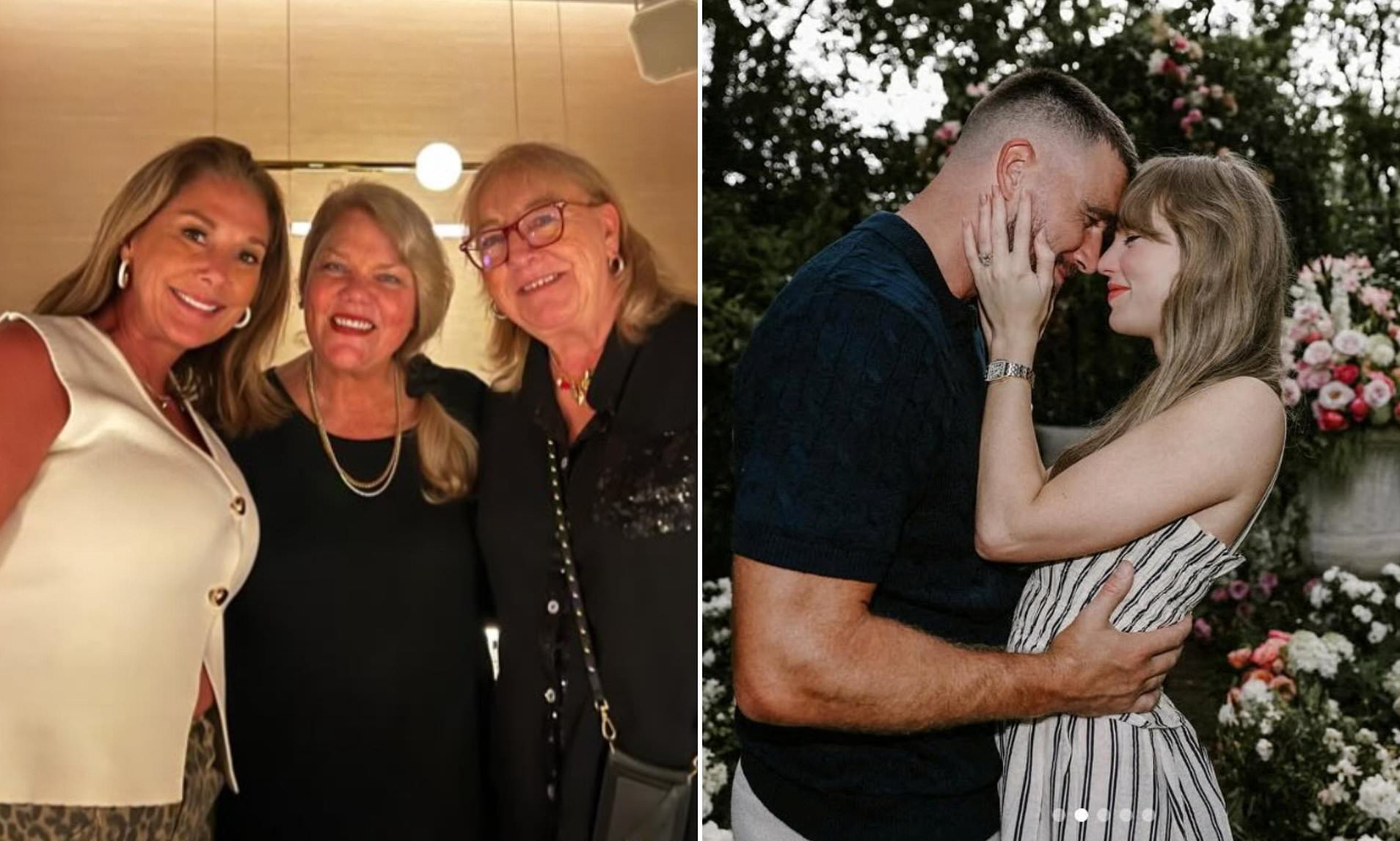 Donna Kelce and Andrea Swift pose in Kansas City together after Travis ...