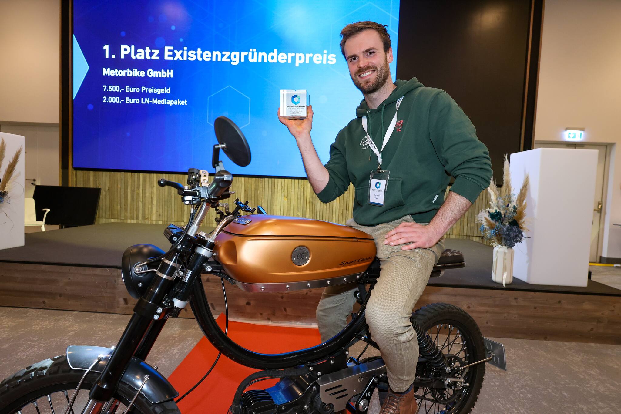 Von der Idee zum Erfolg: Metorbike gewinnt den LN-Existenzgründerpreis