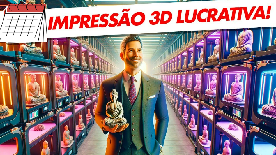 5 Impressões 3D Lucrativas para Vender Agora