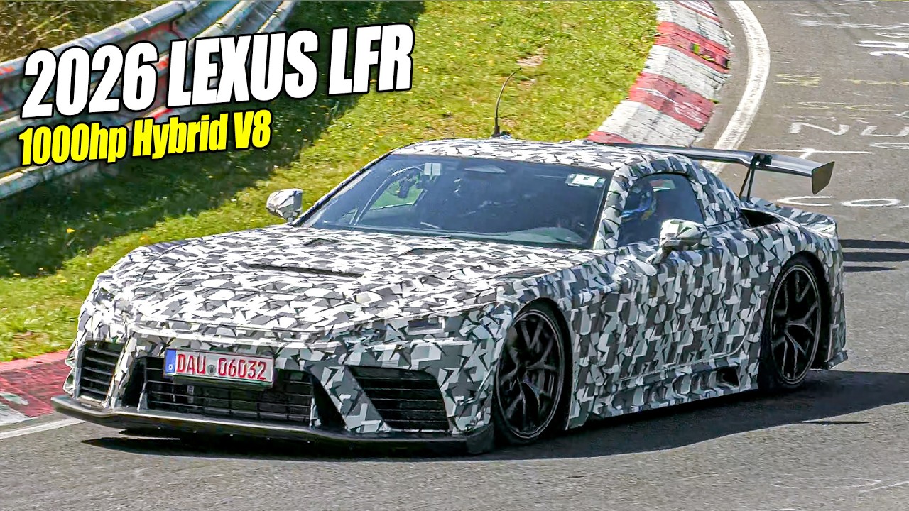 Prototype Cars Testing at the Nürburgring