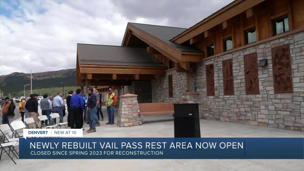 Vail Pass has unveiled a new rest area. Here’s what you can expect to find.