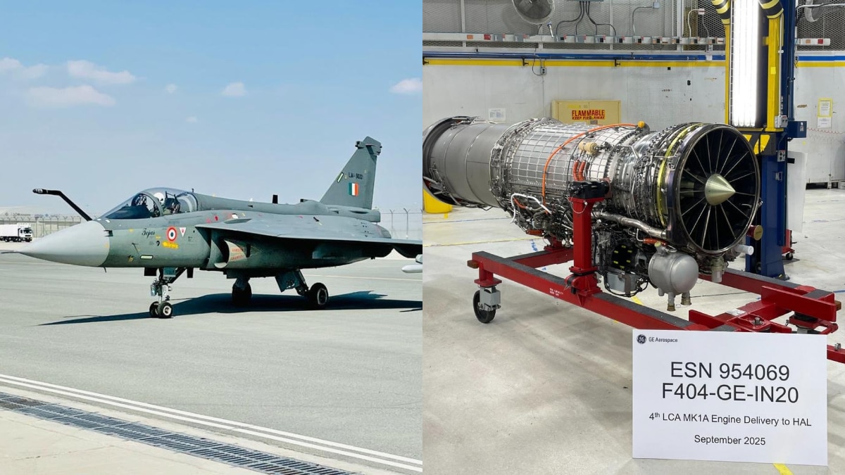 HAL Receives 4th F404-IN20 Engine From US Firm; Tejas Mk1A Maiden ...
