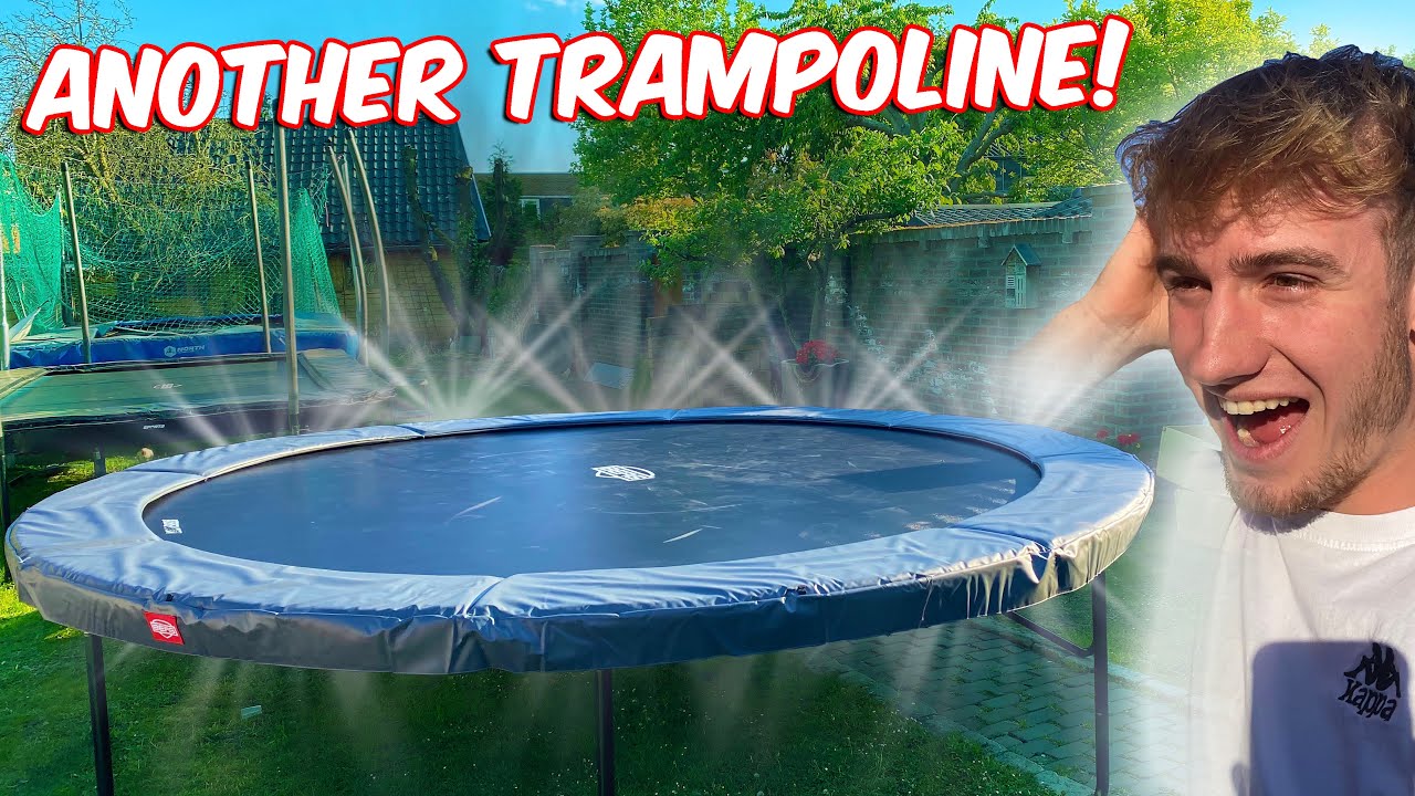 My New Trampoline Is Absolutely Insane!
