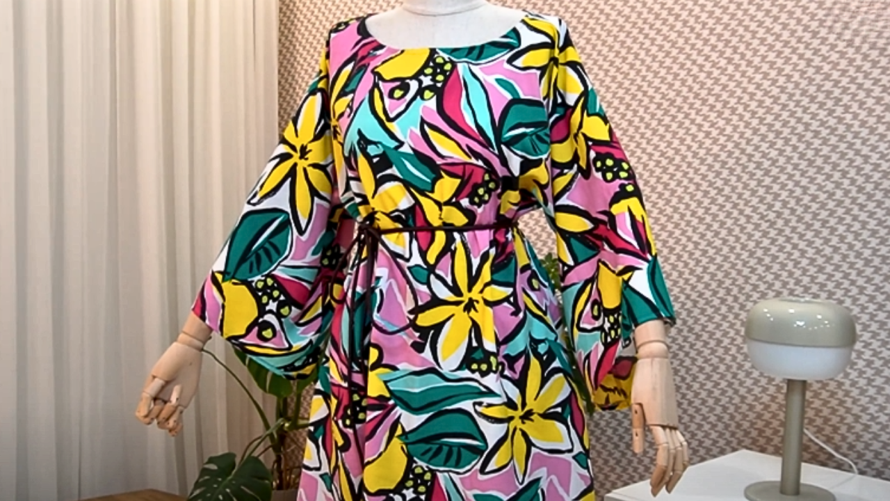 Sewing a Dress with Pockets and No Pattern