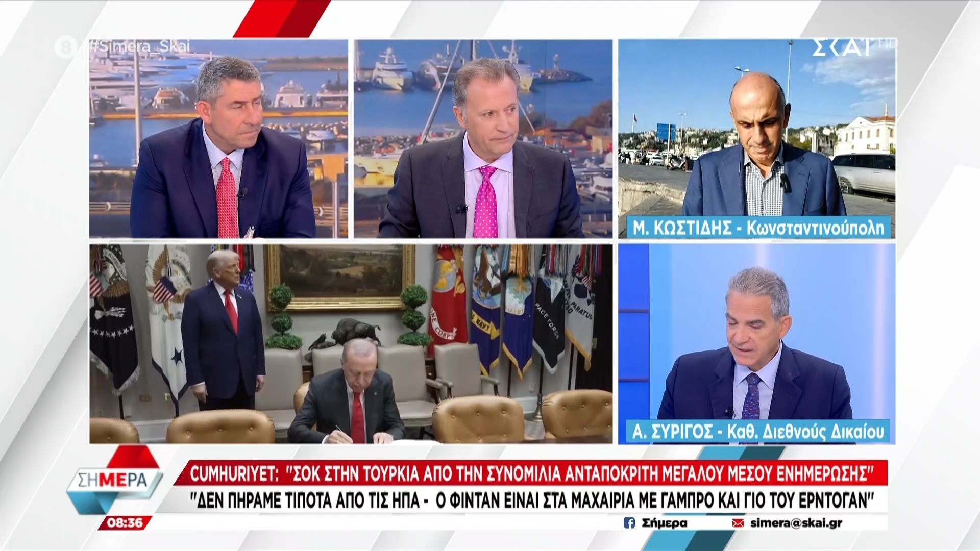 Αγγ. Συρίγος: Υπάρχουν σενάρια στη Τουρκία πως θα φύγει ο Ερντογάν εν ...