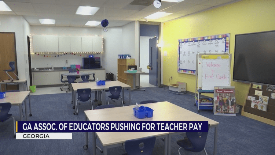 Georgia educators push for smaller class sizes, higher pay ahead of ...