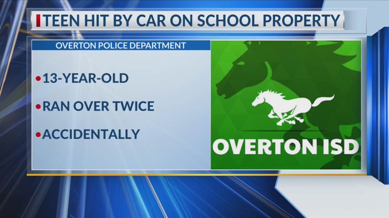 Teen in Overton hospitalized after being hit by vehicle twice, woman ...