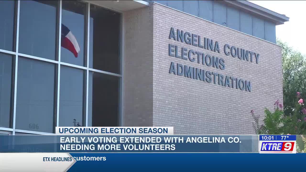 Angelina County elections officials explain need for younger poll ...