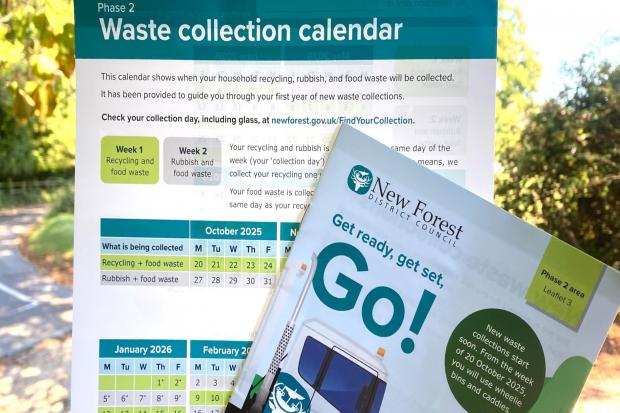 New rubbish collection letters to be sent out to households