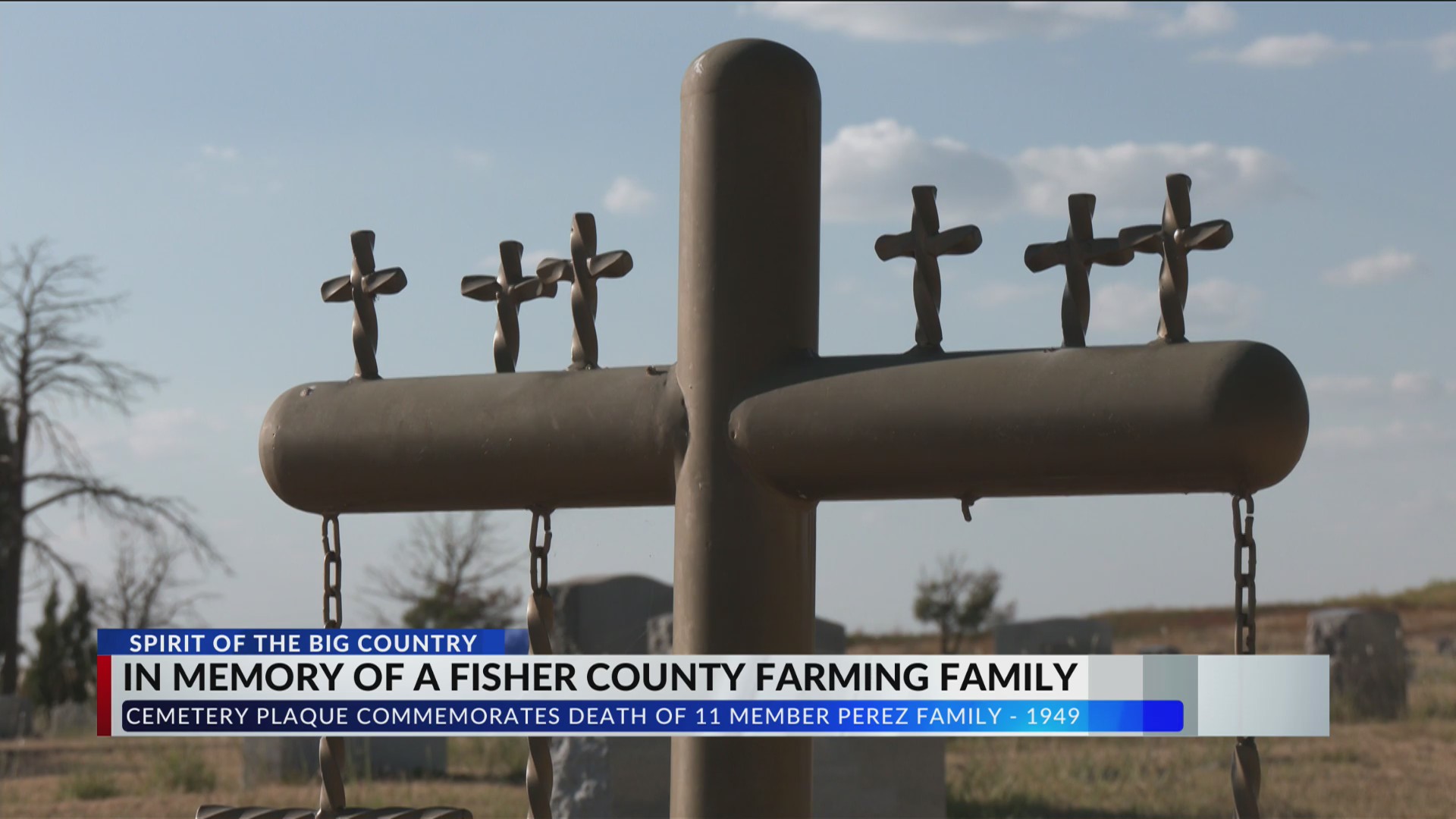 Fisher Co. farm family's tragic passing commemorated decades later
