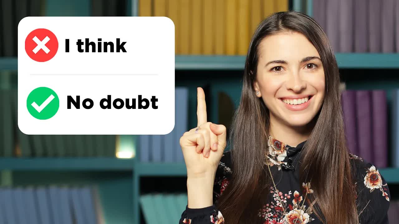 Stop saying "I think!" Use these alternatives to sound like a native