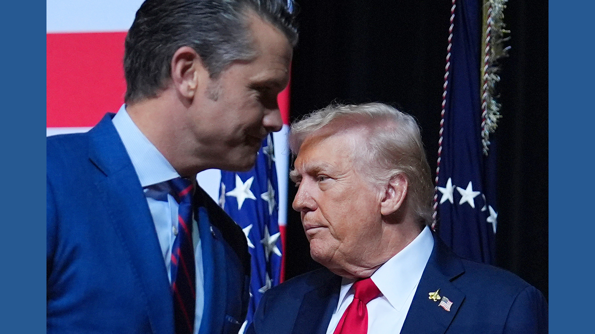 Pete Hegseth addresses military leaders at Virginia Base