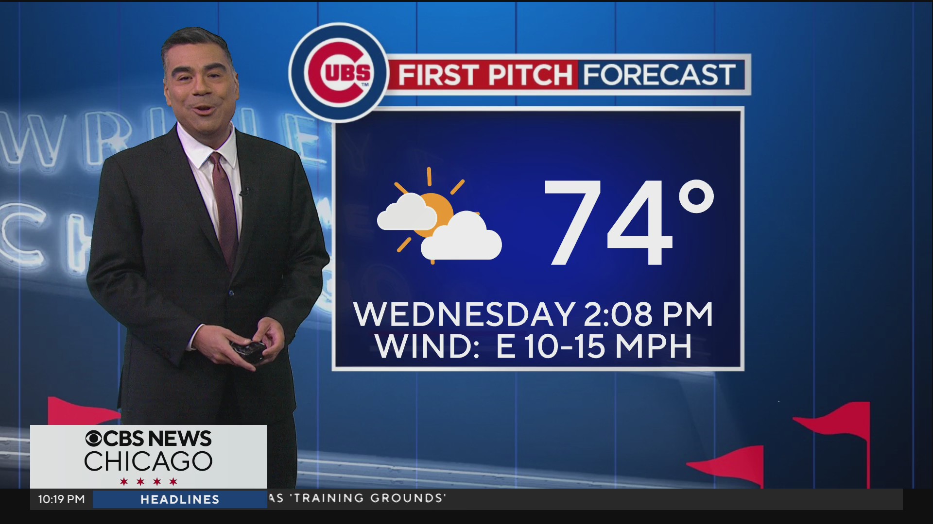 Above average temps to kick off October