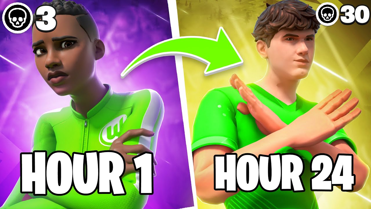 I Became Bugha In Just 24 Hours