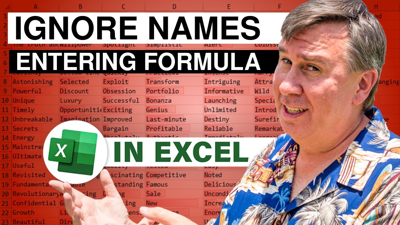 Excel Tips Prevent Named Ranges From Breaking Your Formulas