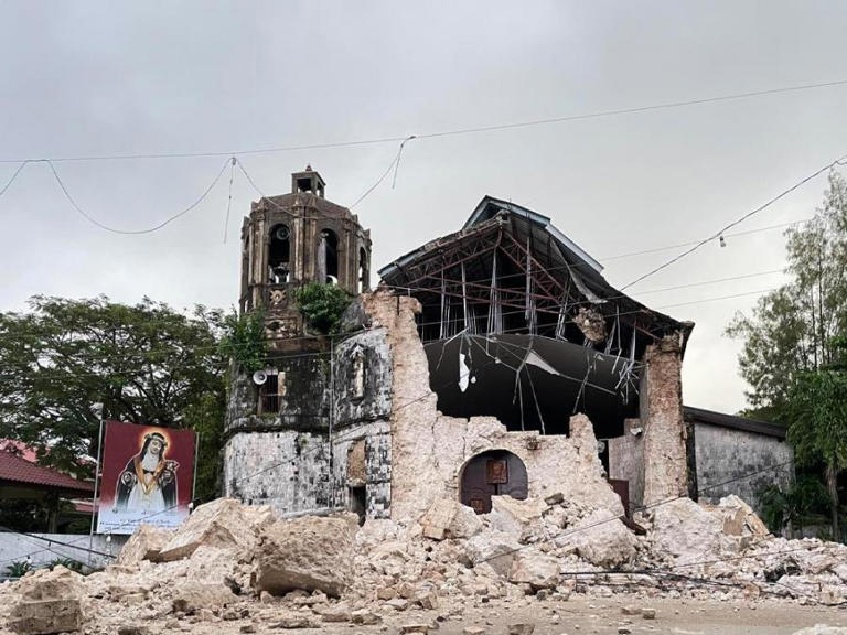 Cebu earthquake damages heritage churches