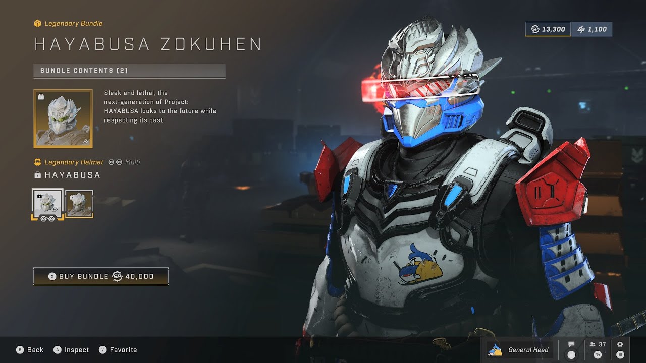 Halo Infinite Update The Legendary Hayabusa Helmet Returns